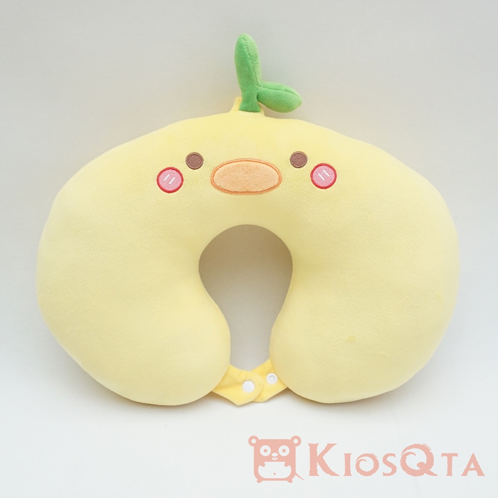 Yellow duck neck pillow yellow duck button | Shopee Malaysia