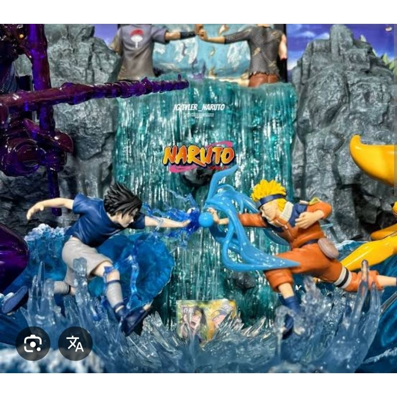 Banpresto Combination Battle Figure Naruto Uzumaki Vs Uchiha Sasuke ...