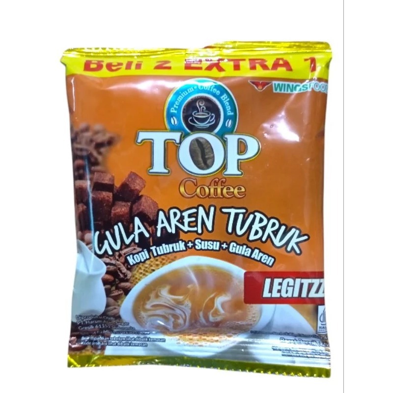 Top Coffee Palm Sugar Instant Coffee | Shopee Malaysia