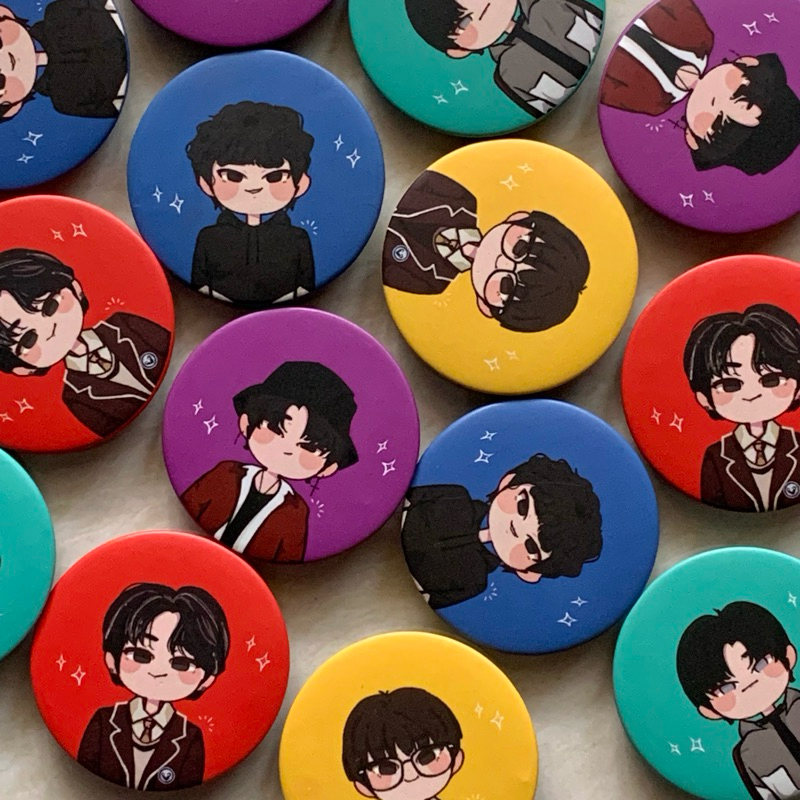 STUDY GROUP PIN BROSS BADGE FANMADE | Shopee Malaysia