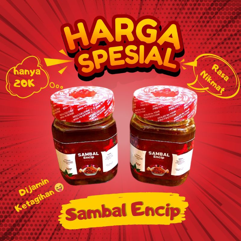 Encip sambal squid chili sauce Extra julid | Shopee Malaysia