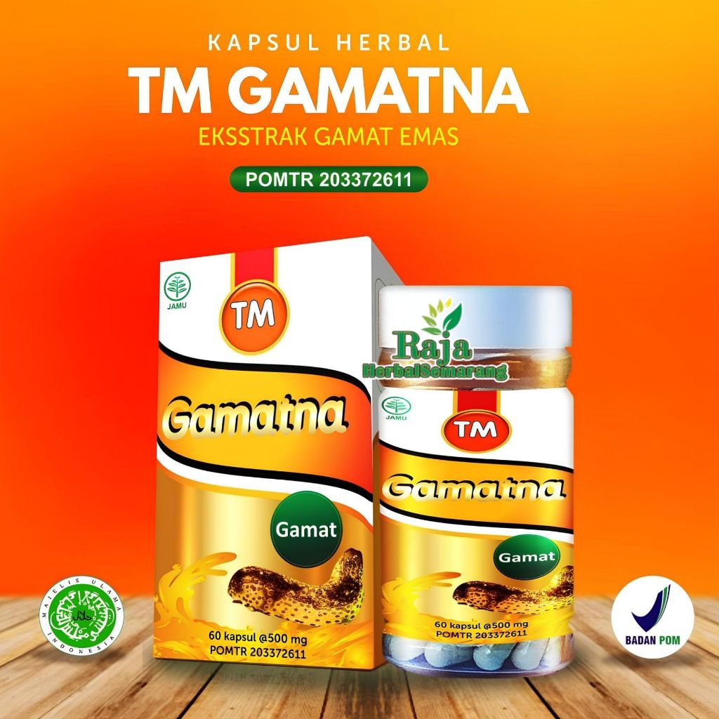 Gamatna | Gold Gamat CAPSULES | Contains 60 capsules | 100% Original ...