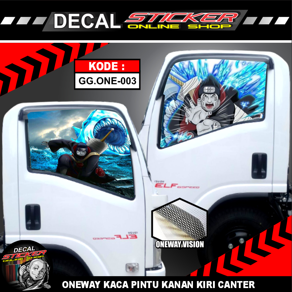 Oneway ISUZU NMR GIGA GLASS STICKER FREE CUSTOM | Shopee Malaysia