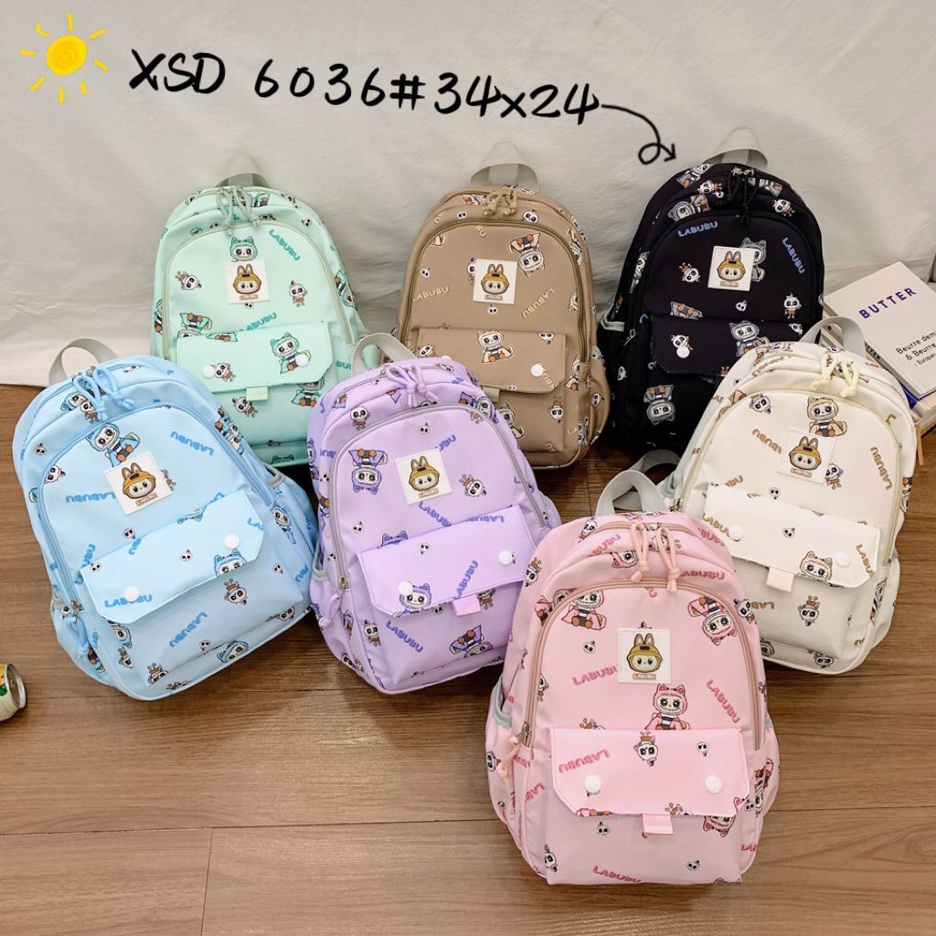 Labubu Children's Backpack, Kindergarten, Preschool, Girls, Boys, Small ...