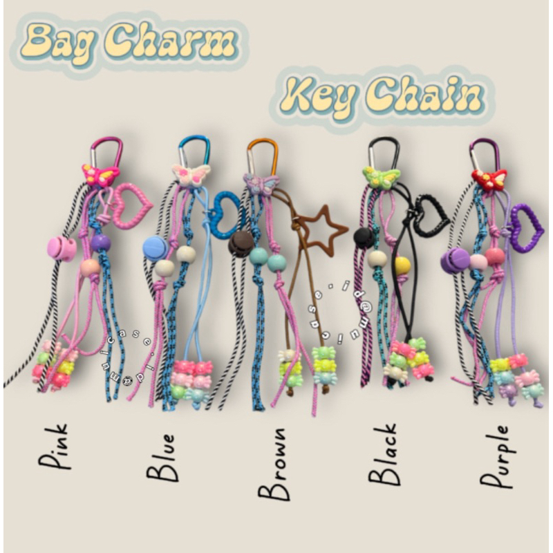 HP GANTUNGAN Korean ROPE KEYCHAINS | Bag HANGER | Strap | Cell phone ...