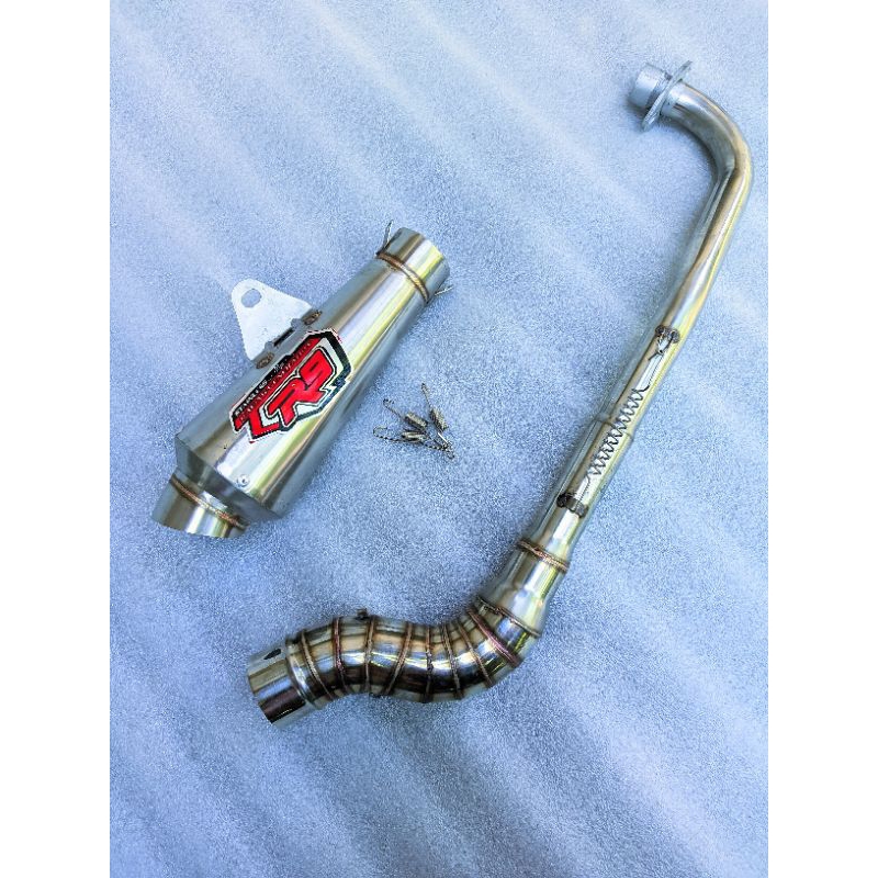 R9 Pipe 51mm canister conical open specs exhaust Pipe for Wave 125 Xrm ...