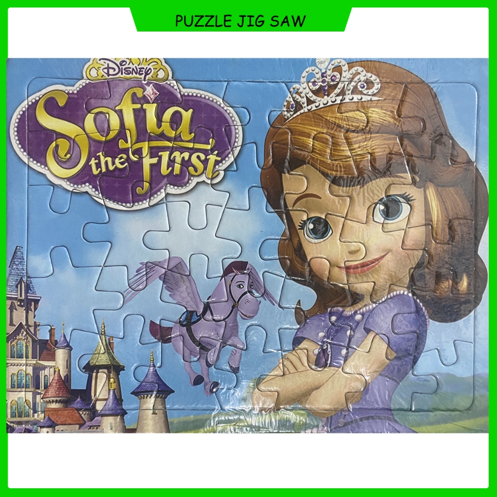 Princess Sofia Puzzle cartoon jigsaw memory children's educational toy ...