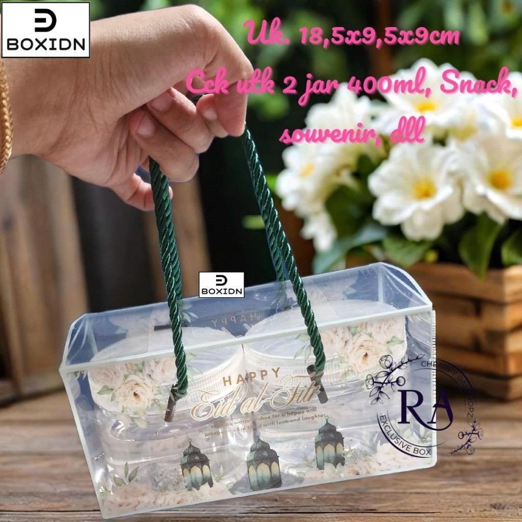 Mika Exclusive Eid box 2 jars 400ml Eid mika 2 jars 400ml Eid cake box ...