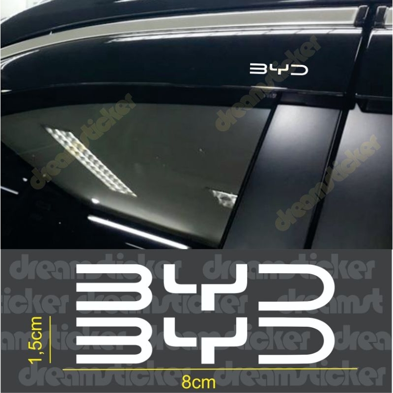 Byd Car Water Gutter Sticker Car Sticker | Shopee Malaysia