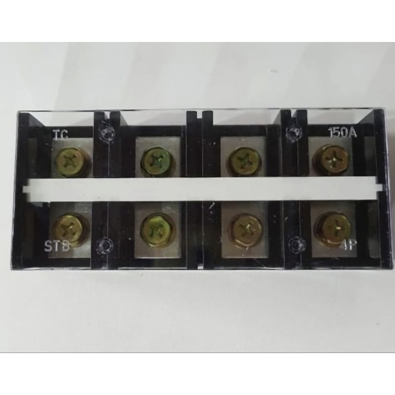 Terminal Block FORT / Glass Block 4 POLE / 4P 150A TC-1504 4 POLE 150 AMPERE FORT | Shopee Malaysia