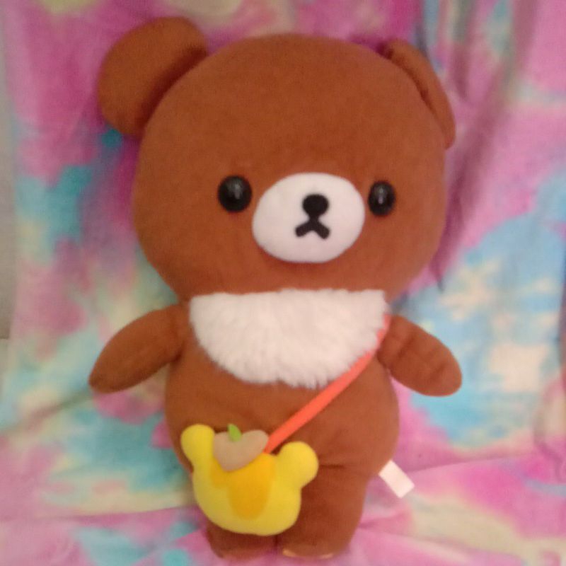 San-x Rilakkuma & New Friends Chairokoguma Plush | Shopee Malaysia