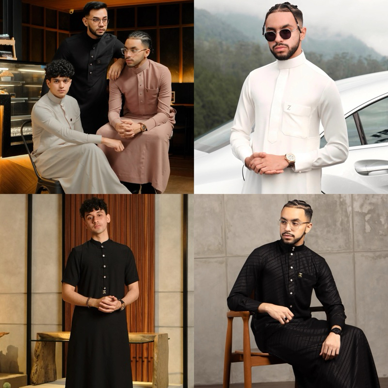 Koko & Indonesian Zaafer Robe Basic Exclusive/Sauqi/Kaif Original ...