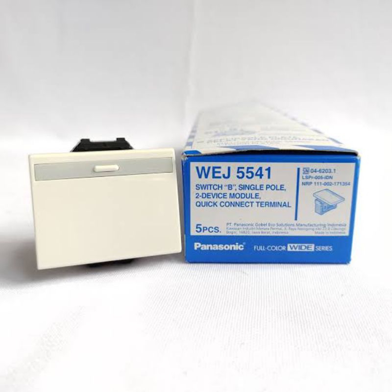 Panasonic WEJ5541 WIDE SERIES LARGE ENGKEL SWITCH | Shopee Malaysia