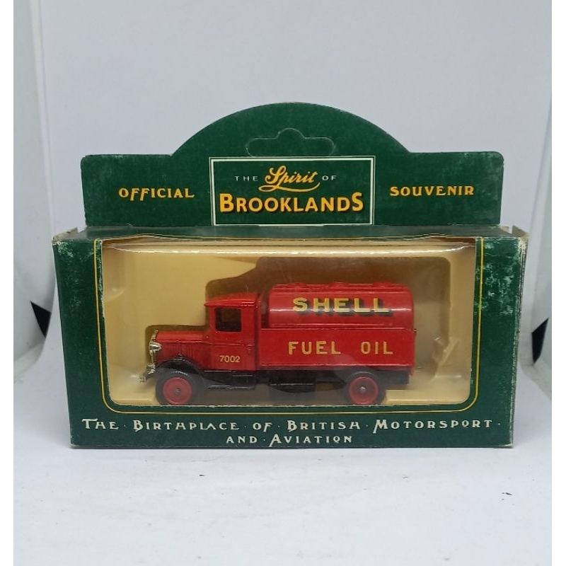 Lledo 1934 mack shell fuel tanker truck the spirit of brooklands ...