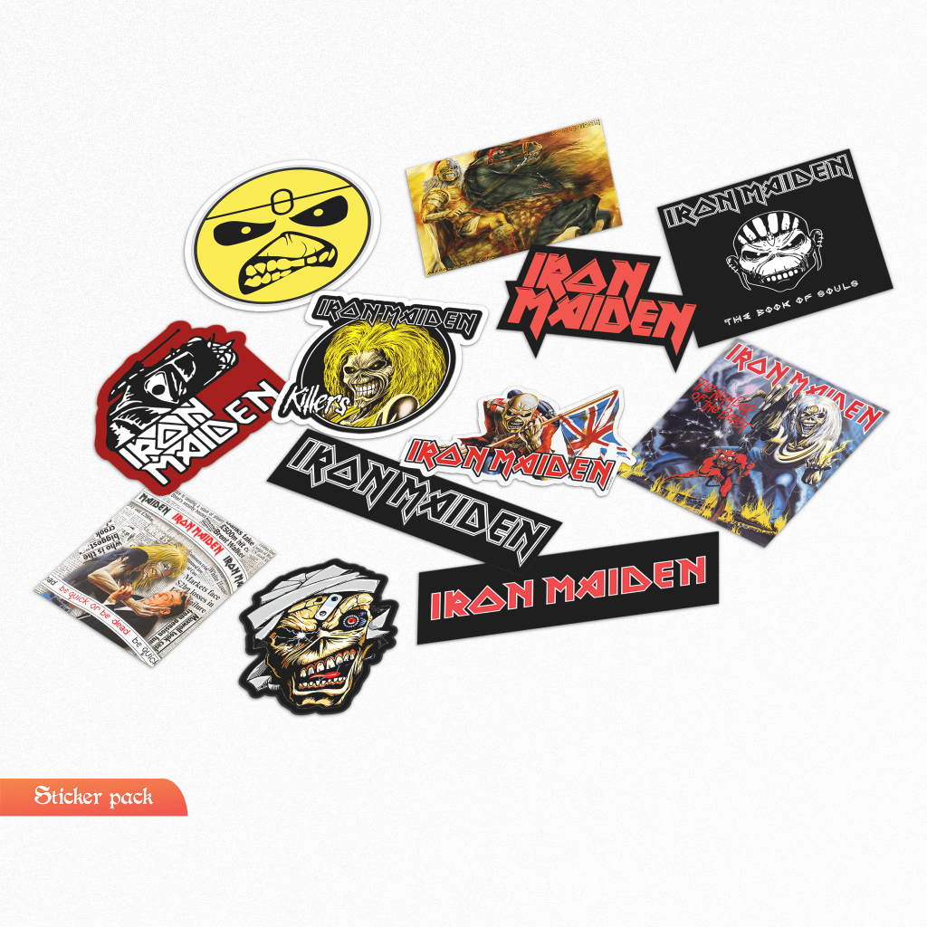 Iron Maiden Band Sticker / STICKER PACK | Shopee Malaysia