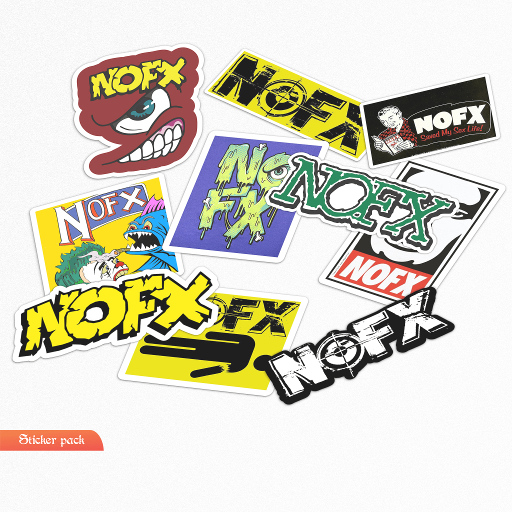 Nofx BAND STICKERS / sticker pack | Shopee Malaysia