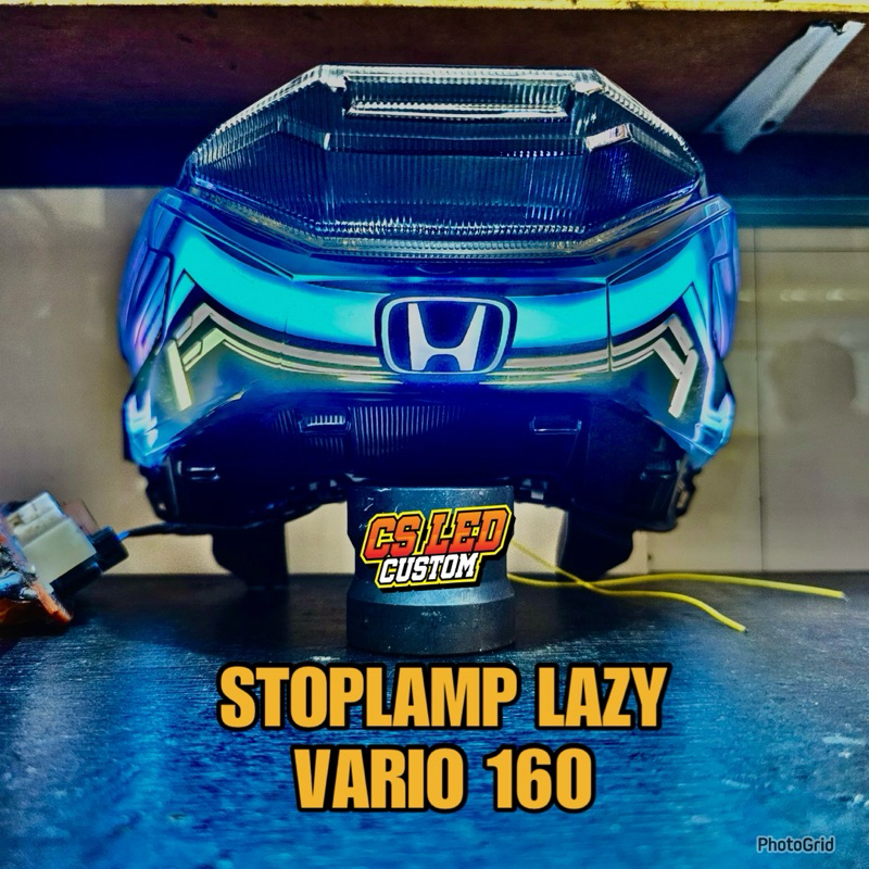 Lazy Vario 160 RGB PNP Stop Lamp Setting Via HP Using Quality Materials ...