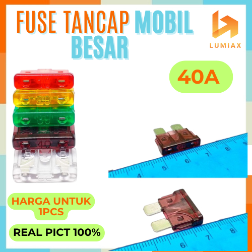 Fuse Plug 40A fuse car / motorbike / inverter fuse | Shopee Malaysia