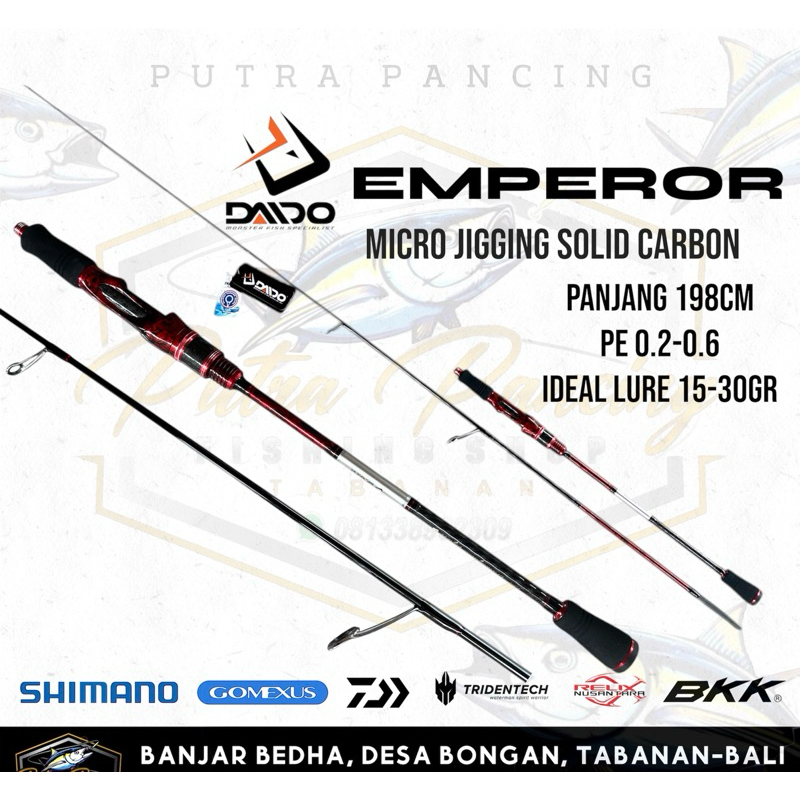 Daido EMPEROR MICRO JIGGING | Shopee Malaysia