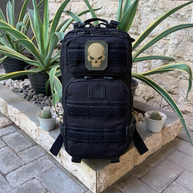 Flying CIRCLE PRESIDIO TACTICAL A$SAULT BACKPACK BLACK | Shopee Malaysia