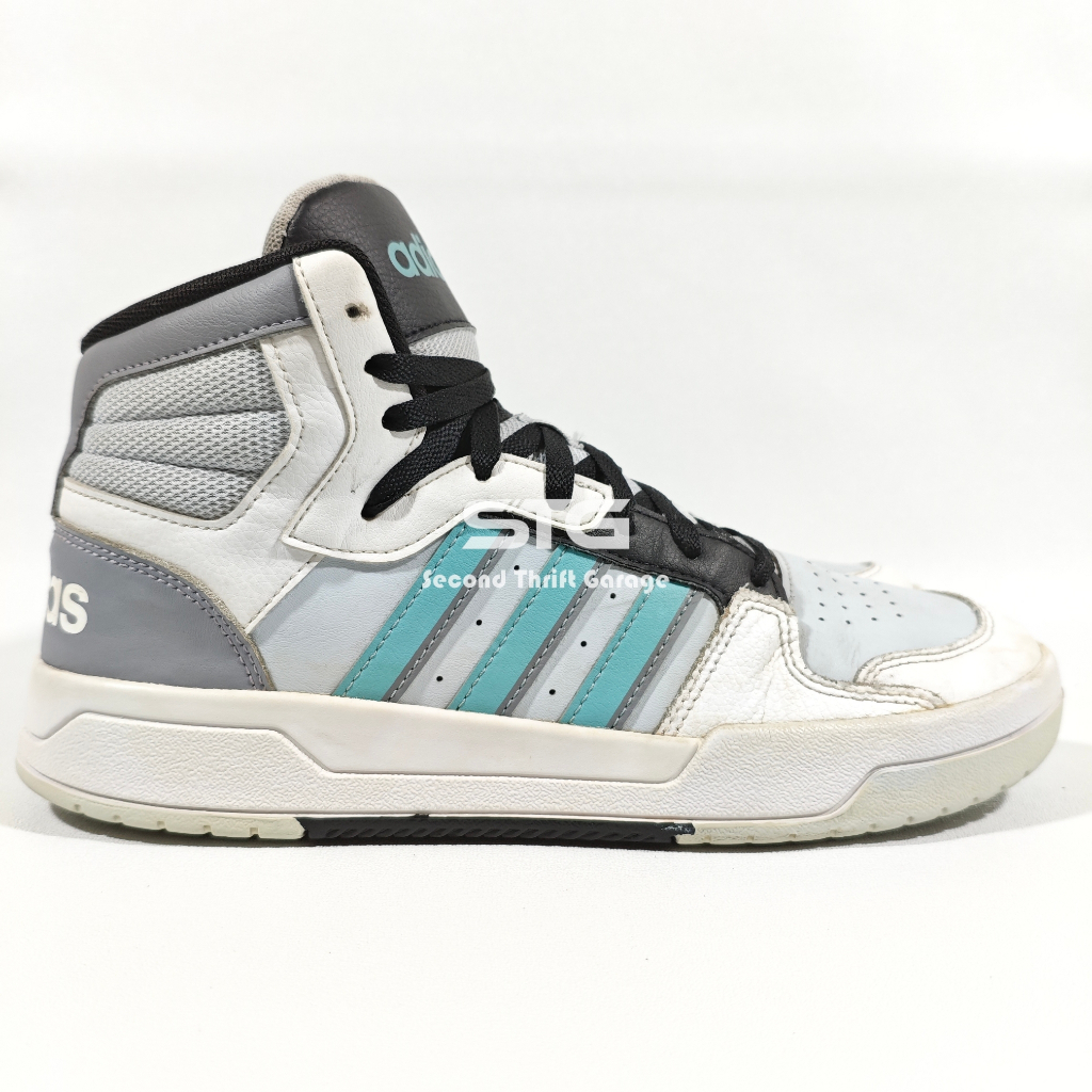 Adidas NEO ENTRAP MID WHITE BLUE GRAY Sneakers - Size 41 (26 cm ...