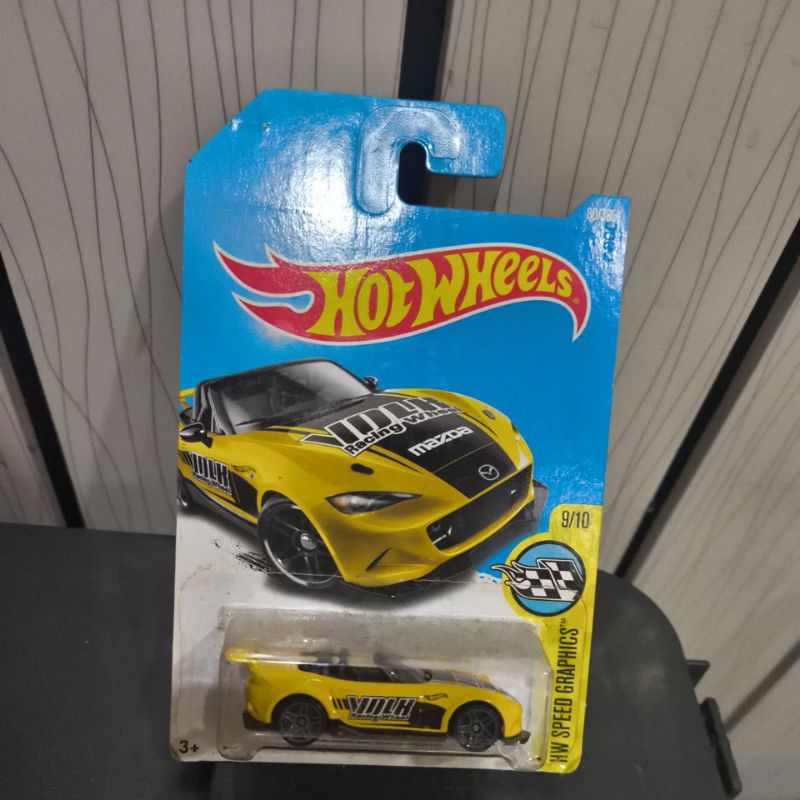 Hot Wheels '15 Mazda MX-5 MX5 Miata Yellow Volk Racing Wheel | Shopee ...