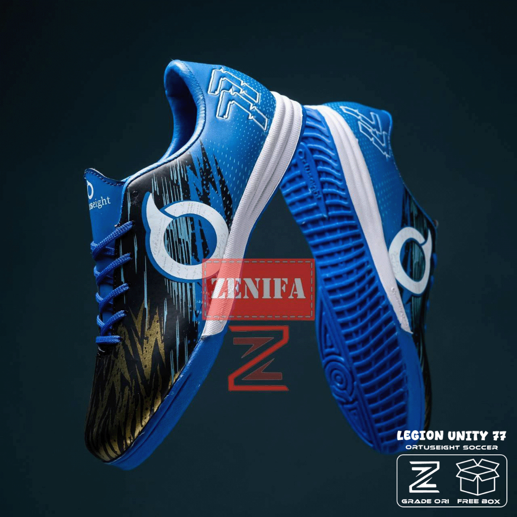 Ortuseight Catalyst Blue Bima Legion White Futsal Shoes Complete ...