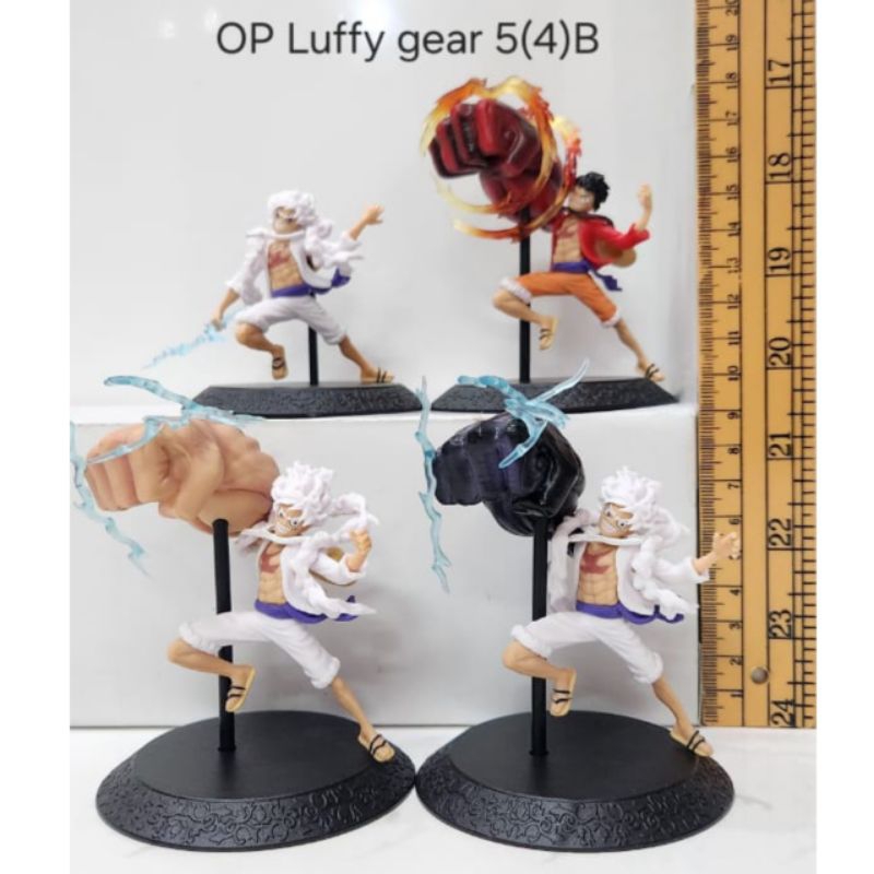8-10.5cm One Piece Figure Monkey D Luffy Gear 5 Collection Display ...