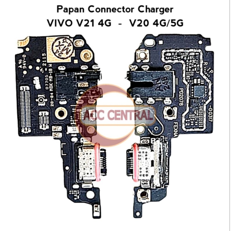 Vivo V21 4G / V20 4G / V20 5G Charger Connector PCB - Flexible Con ...