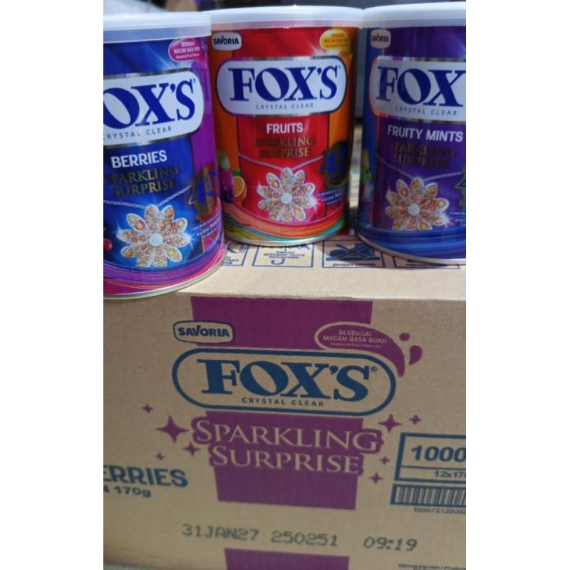 Fox's candy can 170gr (exp 2026) | Shopee Malaysia