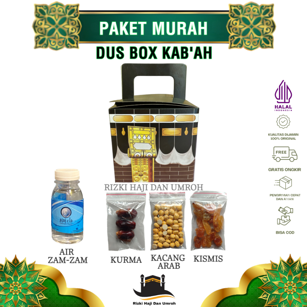 Ka'Bah Box Package for Hajj and Umrah Hajj and Umrah Hampers Set ...