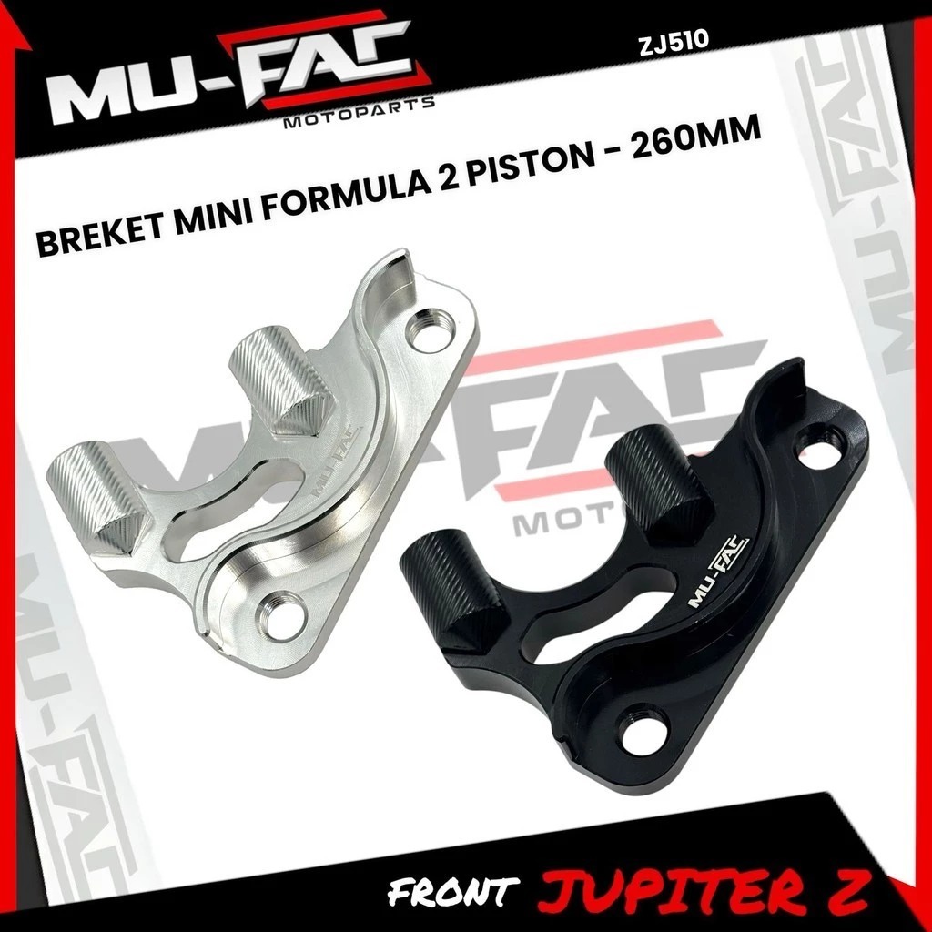 Ktm Formula Mini 2 Piston Caliper Mufac Breket for Jupiter Z UK ...