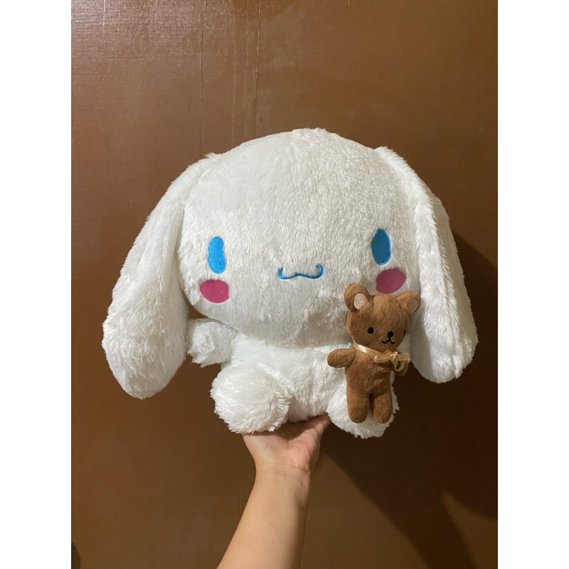 Cinnamoroll Character Doll with Bear size 36cm Original / Sanrio ...