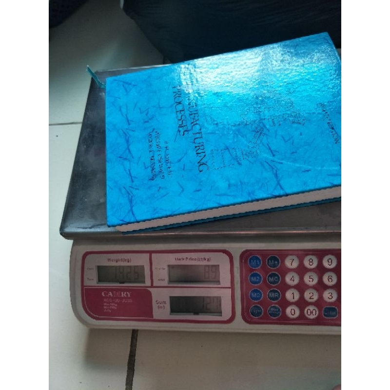 MESIN Manufacturing process eight edition machine technical lecture ...