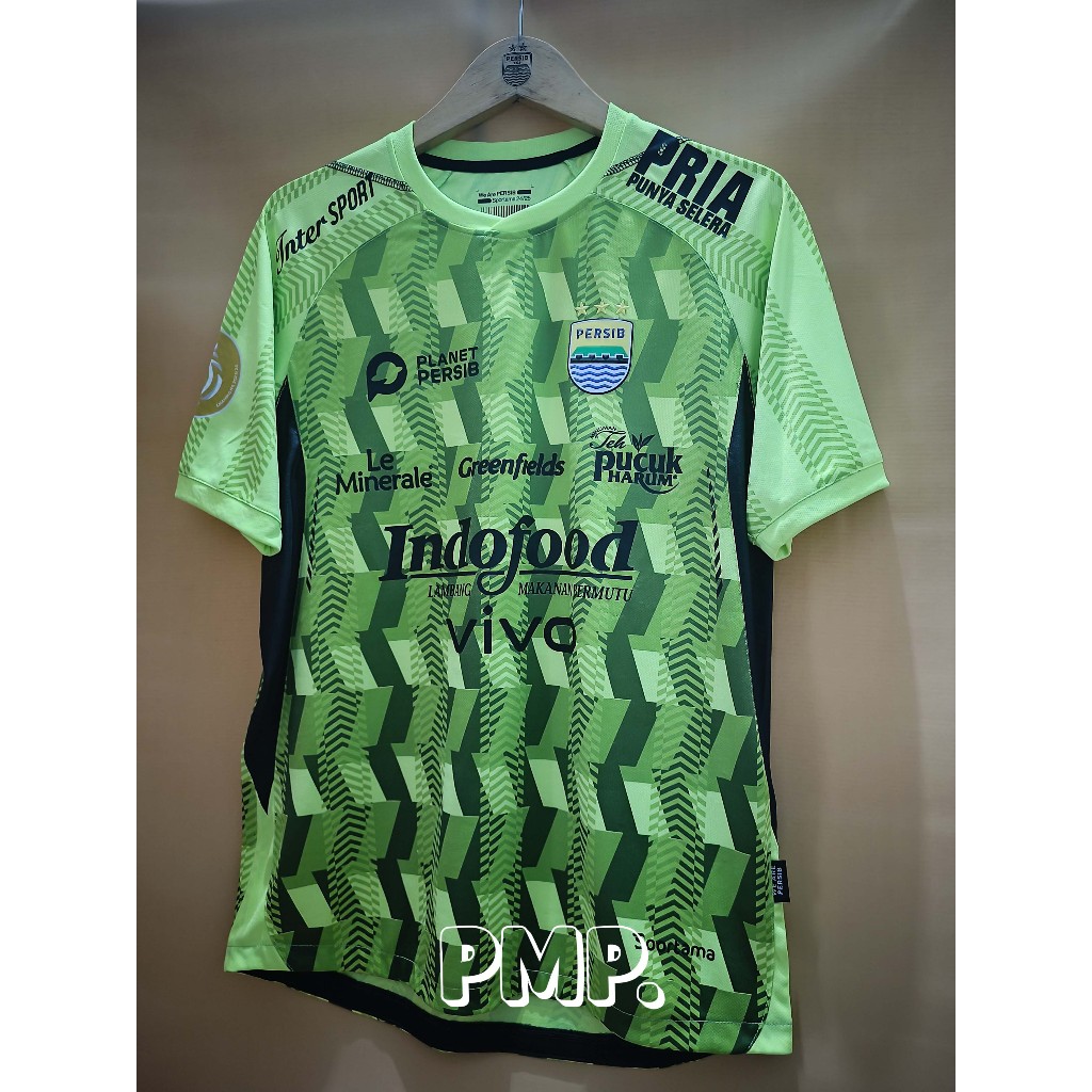 Persib GK HOME JERSEY 2024-2025 ORIGINAL PLAYER ISSUE (MENDOZ 1 ...