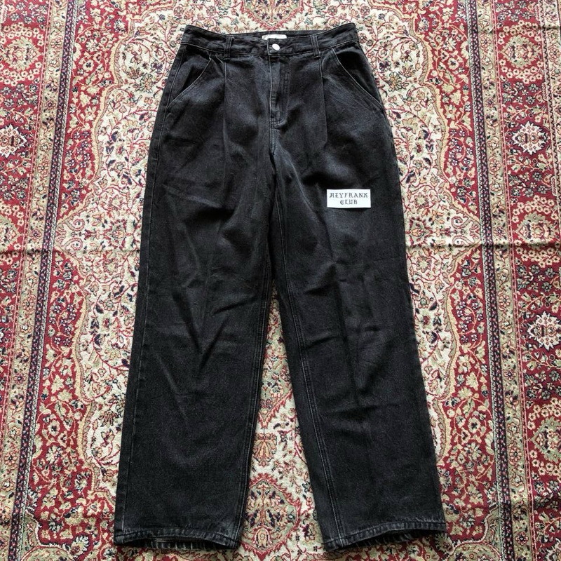 Denim CO'CL pants one tuck wide pants COSTUME O'CLOCK DENIM HF236 ...