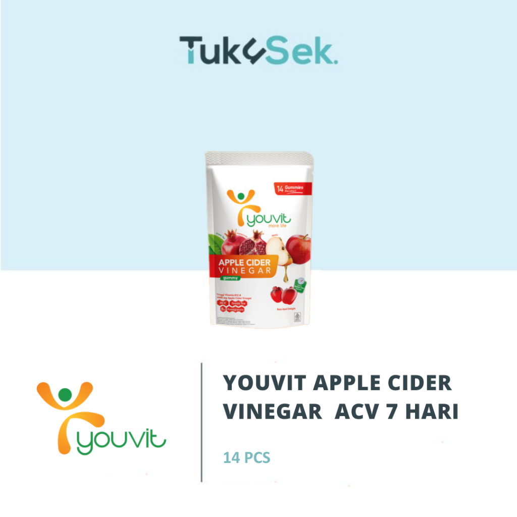 Apple Cider Vinegar Gummy for Weight Management | Youvit ACV 7 Days ...