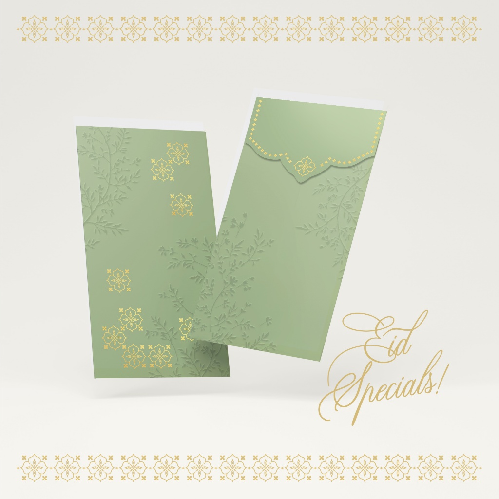 2025 Eid Envelope 9 x 17cm | Eid Mubarak Ramadan Angpao Eid Al-Fitr THR ...