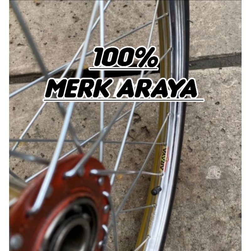 Original ARAYA BRAND, JUST FINISHED, WHEEL SCRATCHING WHEELS, JUST ...