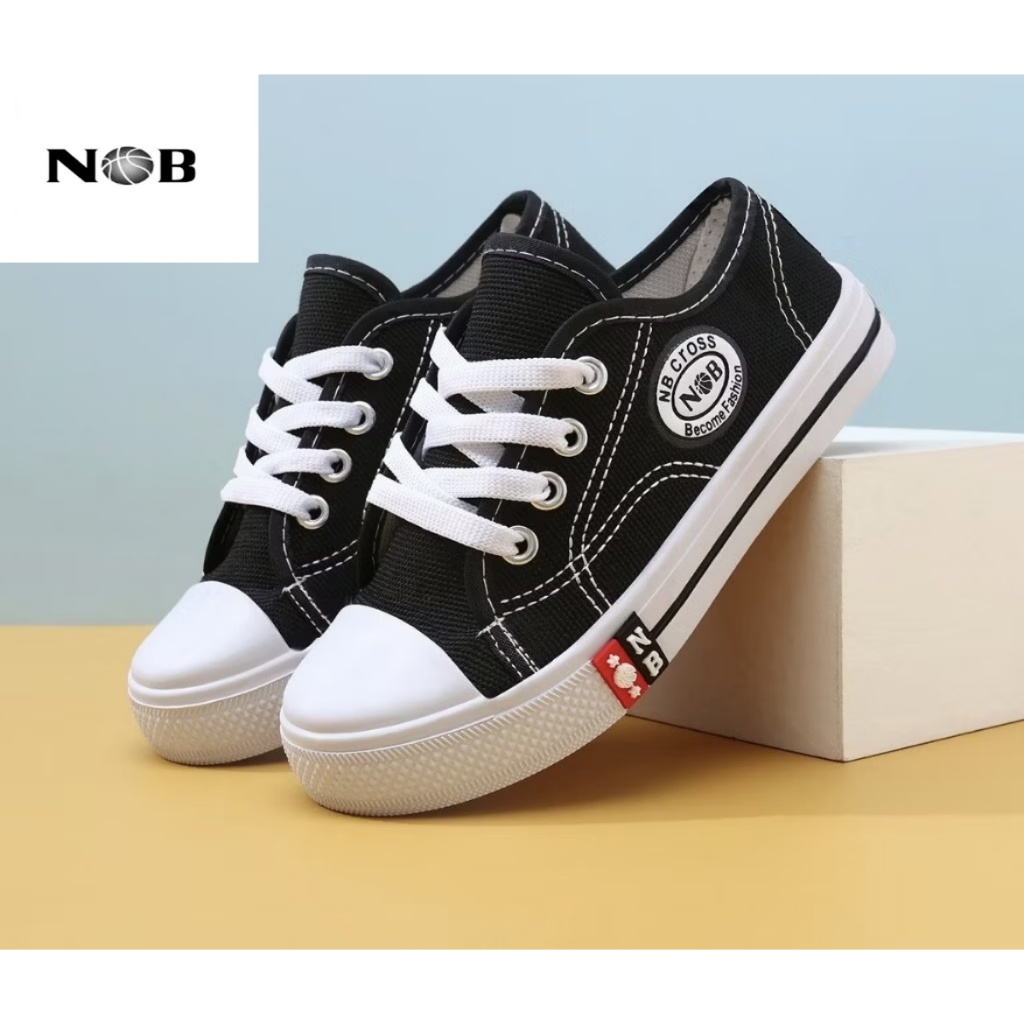 Nob NB School Shoes for Elementary School Children with Strap Model ...