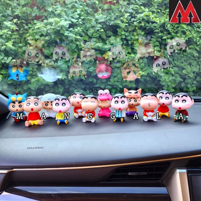 Decorative Display Doll Figure Figurine Bobble Head Rocking Car Dashboard Cake Cake Crayon ...