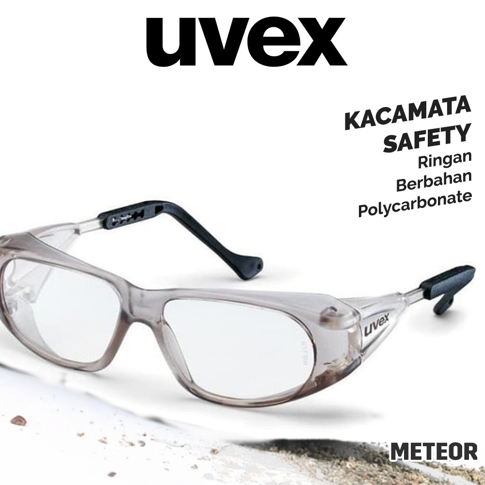 UVEX Meteor Safety Glasses Clear 9134005 | Shopee Malaysia