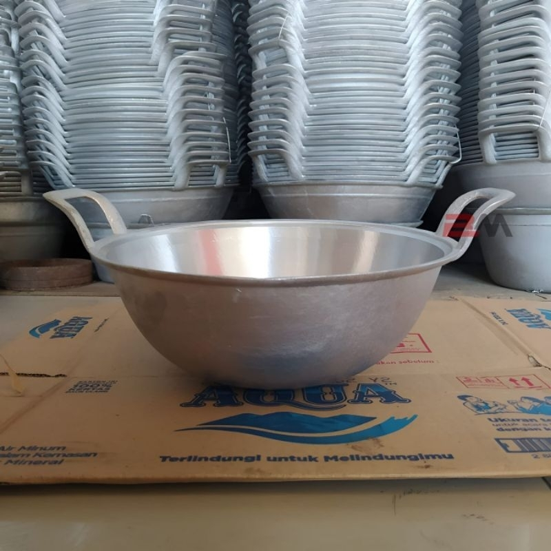 Concave frying pan no. 10 12 aluminum cauldron, non-stick, non ...