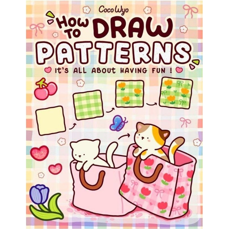 55 Things Coco Wyo How to Draw Pattern Coloring Book | Shopee Malaysia