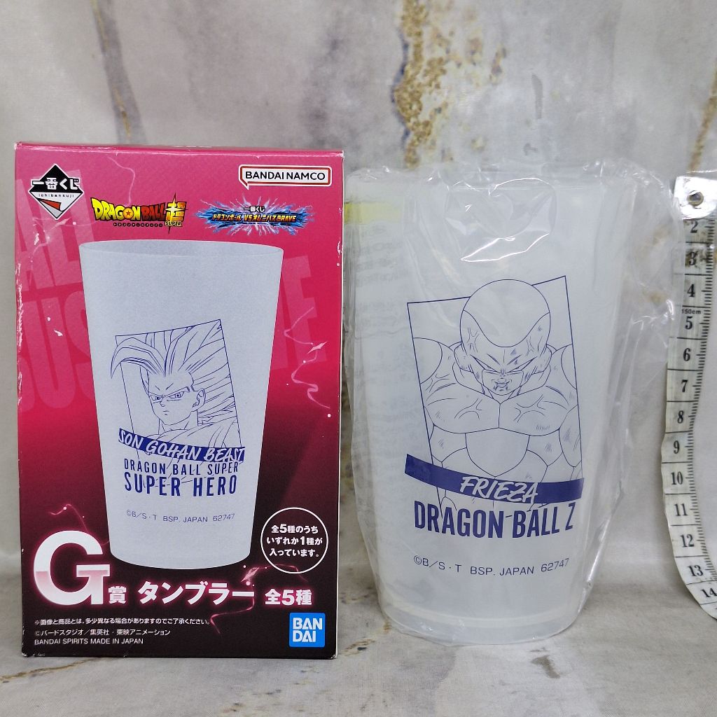 Dragon Ball Frieza Tumbler Mug Plastic Glass Ichiban Kuji G Prize VS ...