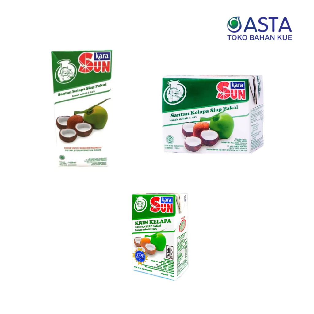 Sun Kara Ready-to-Use Coconut Milk 200ml and 110ml | Shopee Malaysia