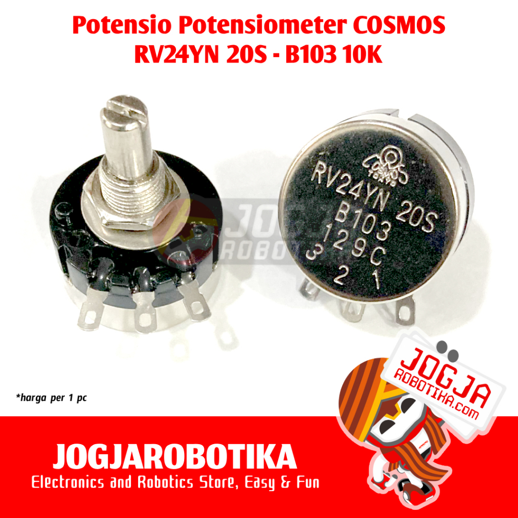 Potentiometer COSMOS TOCOS RV24YN 20S B202 2K B502 5K B103 10K Single ...
