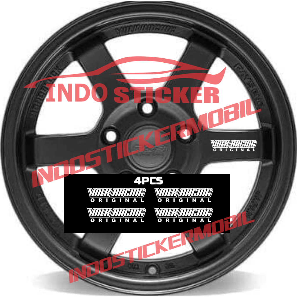 Volk racing sticker cutting sticker volk racing wheel rays te37 ...