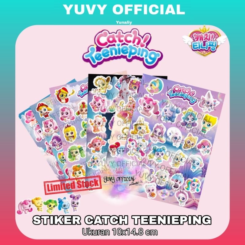 Teenieping Magical Girl Catch Sticker | Cute Catch Sticker! Teenieping ...