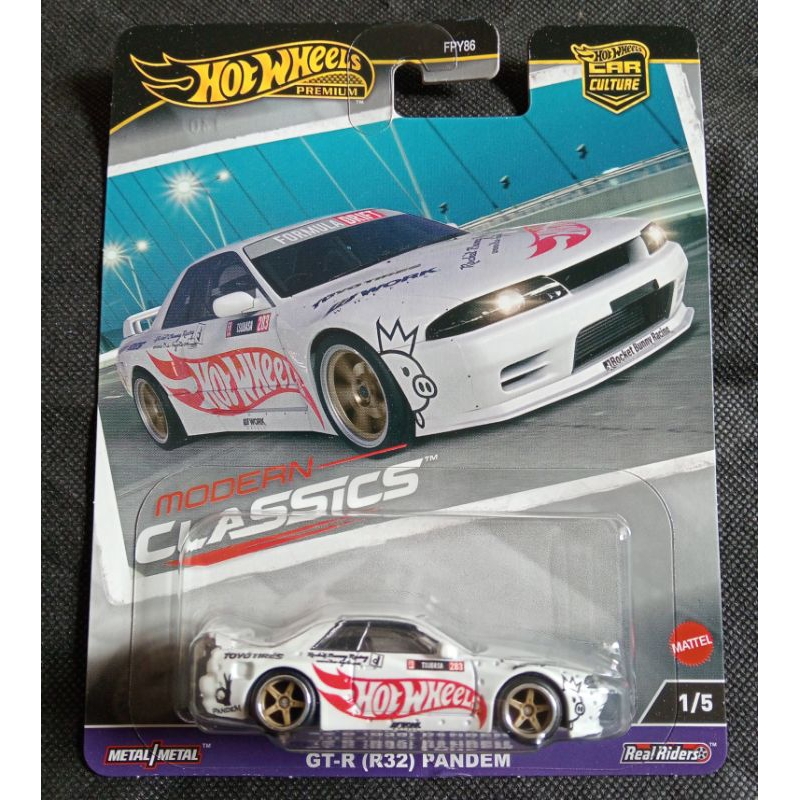 Hot WHEELS NISSAN SKYLINE GT-R (R32) PANDEM MODERN CLASSICS CAR CULTURE | Shopee Malaysia